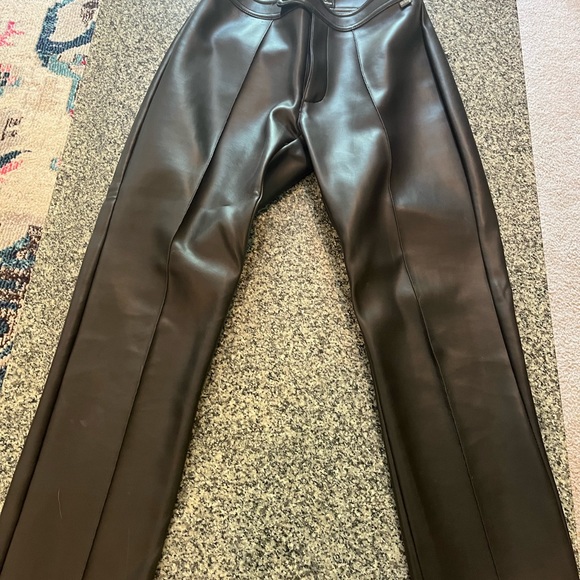 Guess | Pants & Jumpsuits | Guess Faux Leather Pants Size 24 | Poshmark